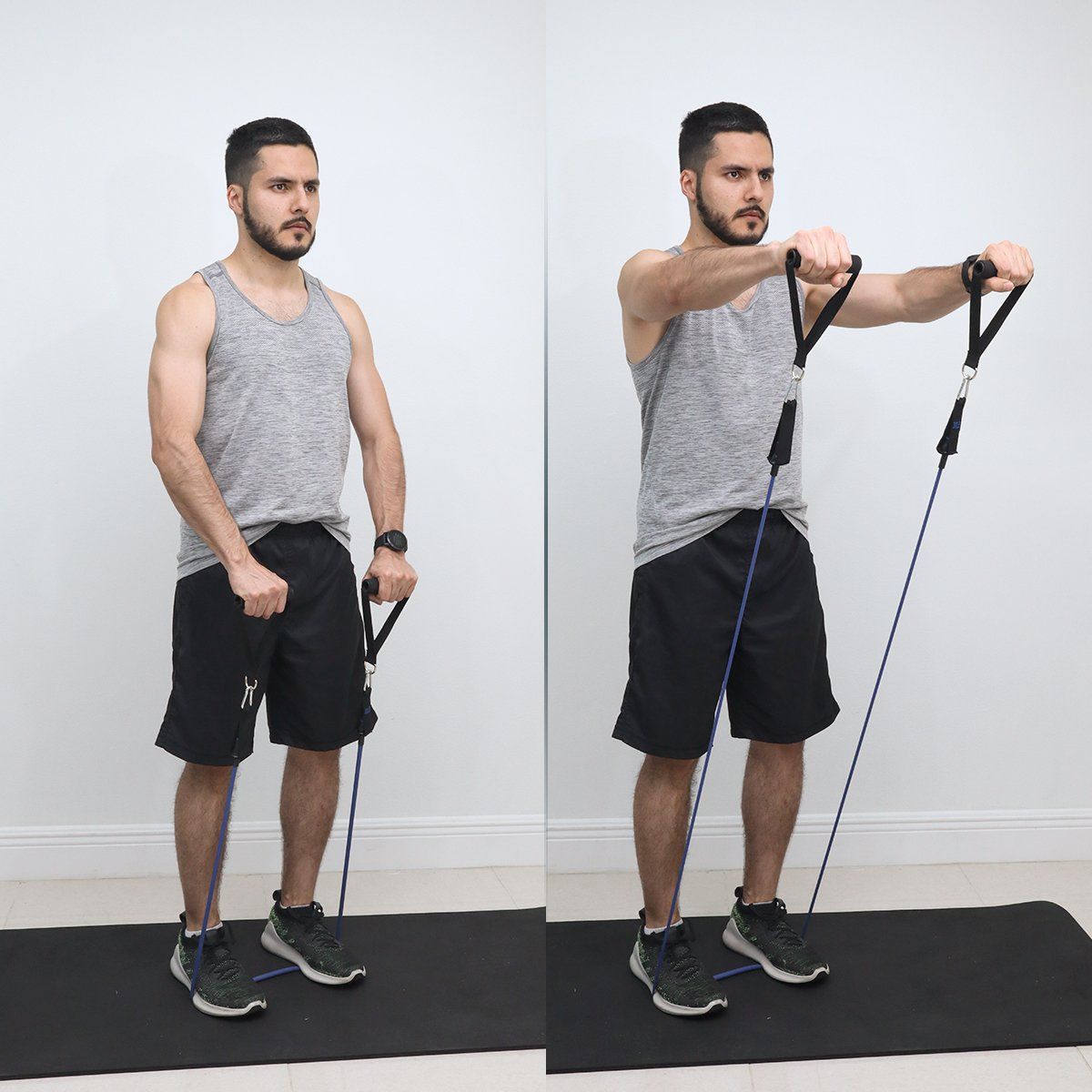 Standing Front Shoulder Raise – Muscle Hub